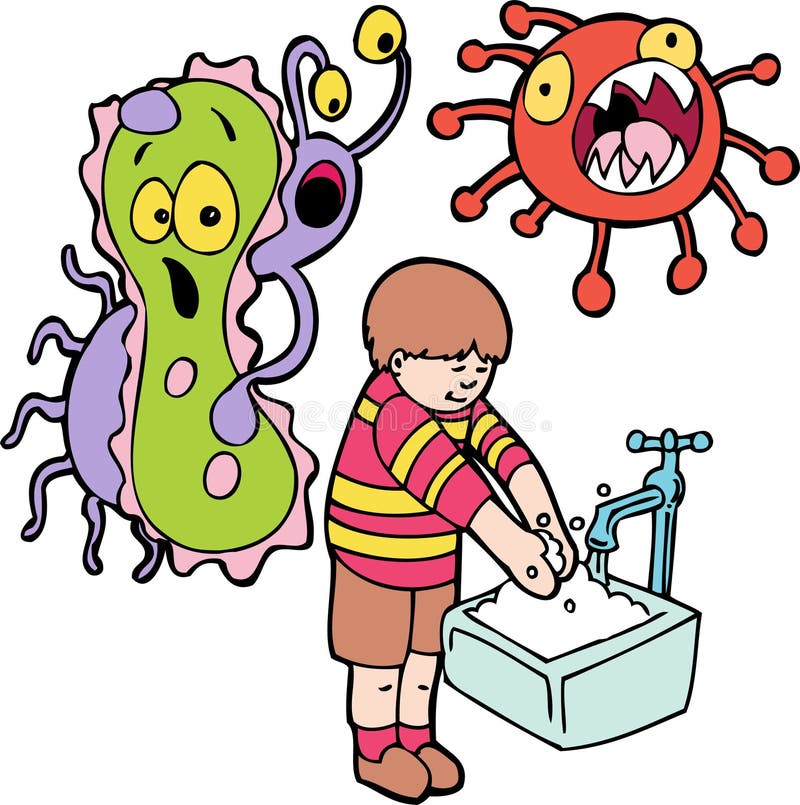 Spreading Germs Clipart