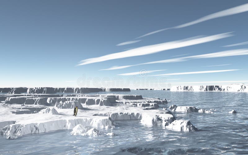 Frigid sea stock illustration. Illustration of clear - 22405686