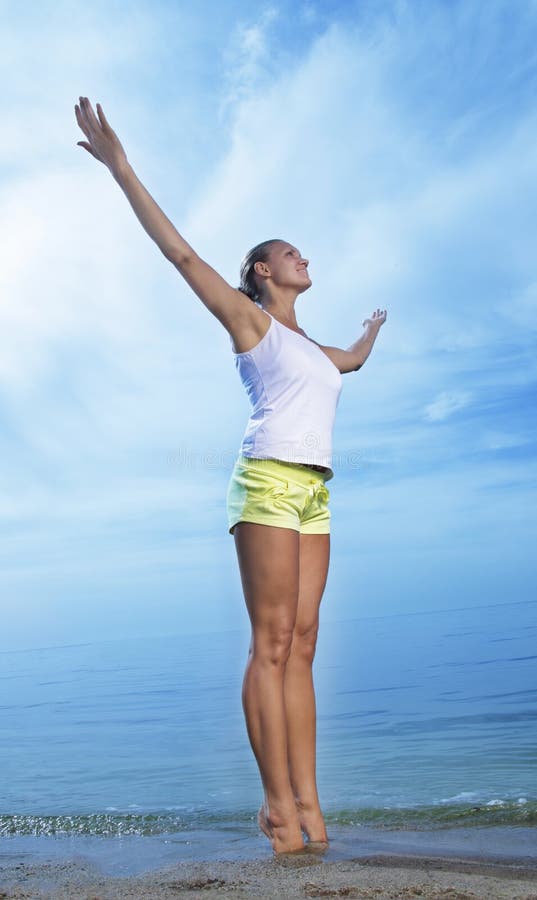 Frihet arkivfoto. Bild av folk, utomhus, vuxen, skönhet - 21447214