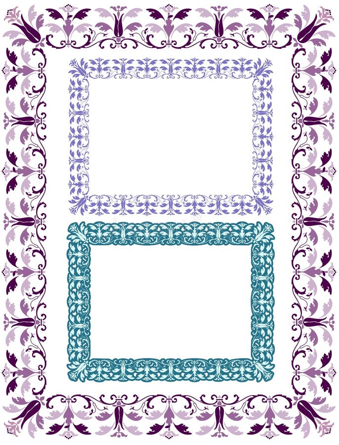 Border Frilly Stock Illustrations – 361 Border Frilly Stock ...