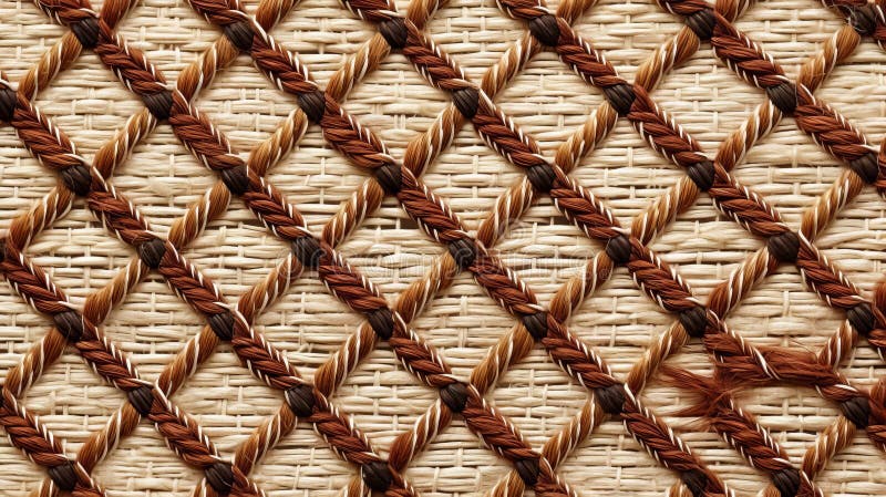 Fringe Fabric Texture Background with Intricate Mesh Pattern Design ...