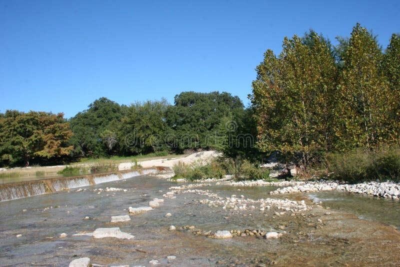 The Frio River Shallows stock image. Image of texas, summer - 38683199