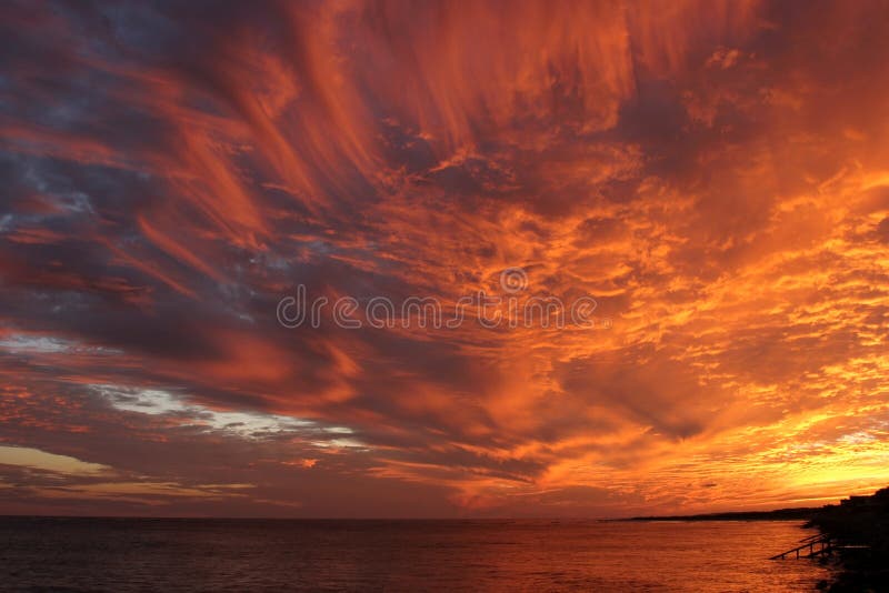 Fripp Island, South Carolina, Sunset Stock Image - Image of beauty ...