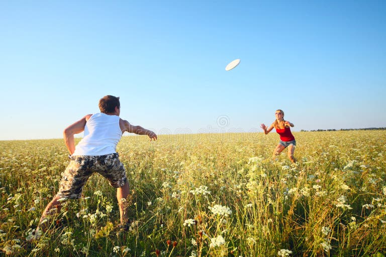Frisbee stock image. Image of flowers, flying, figure - 22338755