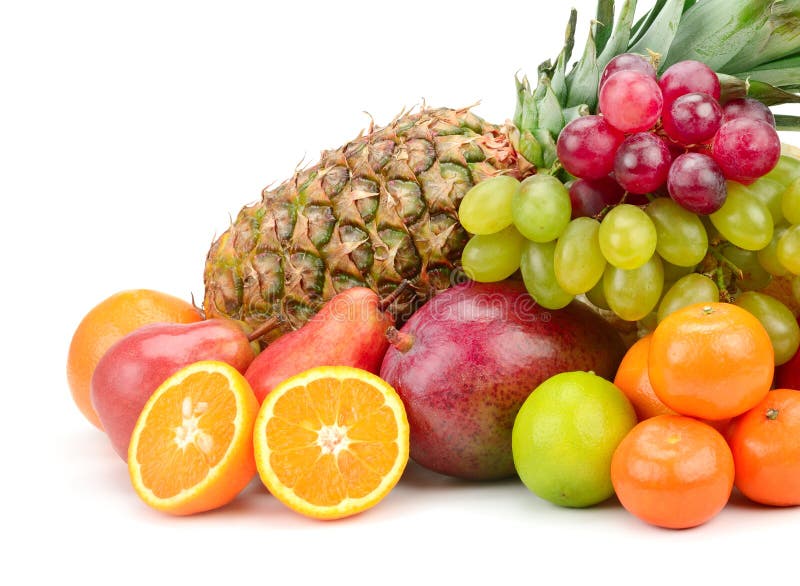 Frische Obst und Gemüse stockbild. Bild von diät, glocke - 46129615