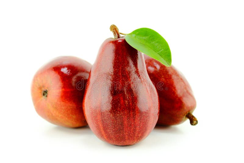 Rote Birnen stockfoto. Bild von bunt, christus, nachricht - 30036588