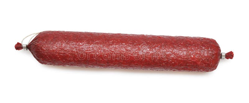 Frische Salami stockbild. Bild von nahrhaft, bestandteil - 25364375