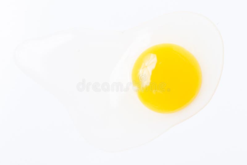 Frisches Ei, Eigelb Und Albumen Stockfoto - Bild von eierschale ...