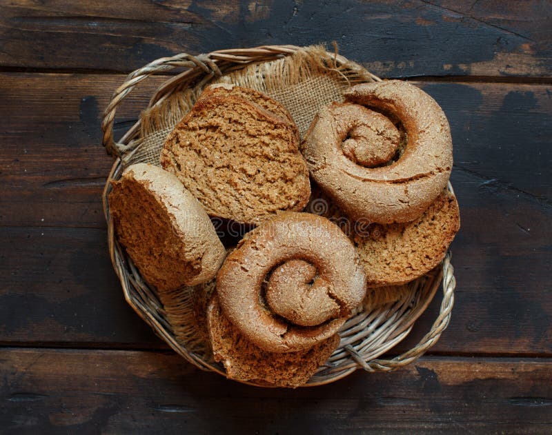 Frisella, Typical South Italian Bread Stock Image - Image of food ...