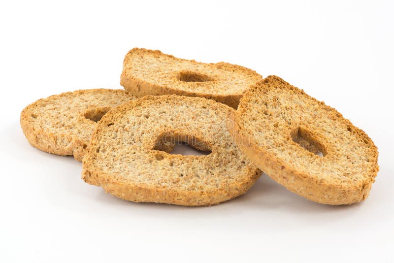 Freselle,or Friselle Dried Bread, Italian Food Stock Image - Image of ...