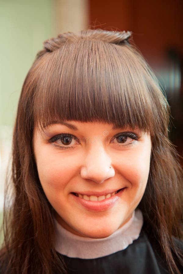 Frisur stockbild. Bild von kaukasisch, gesicht, mode - 103479469