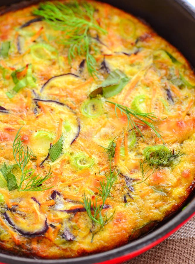 Frittata stock image. Image of coriander, dessert, bakery - 84750749