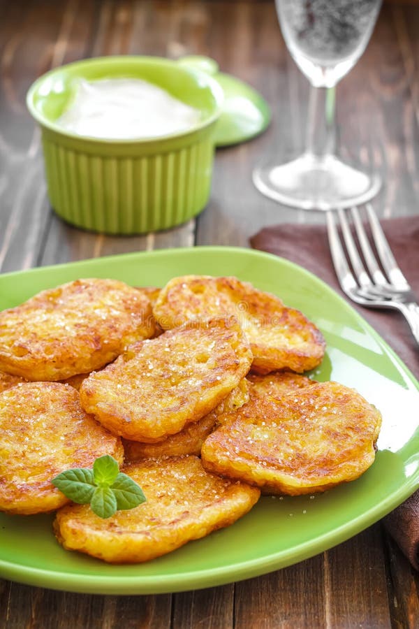 Fritters stock image. Image of fritters, gourmet, meal - 37422475