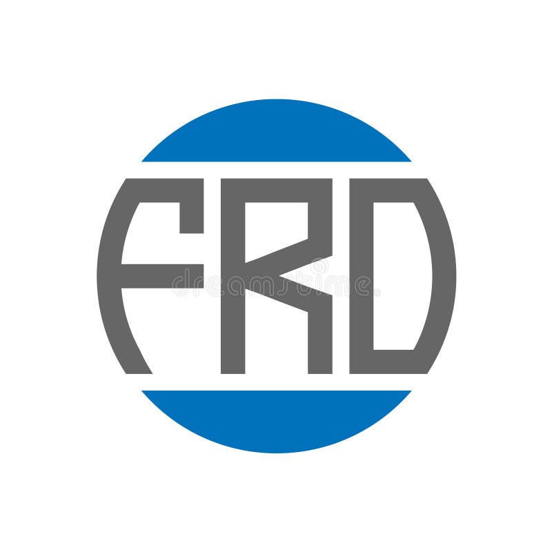 FRO Letter Logo Design on White Background. FRO Creative Initials ...