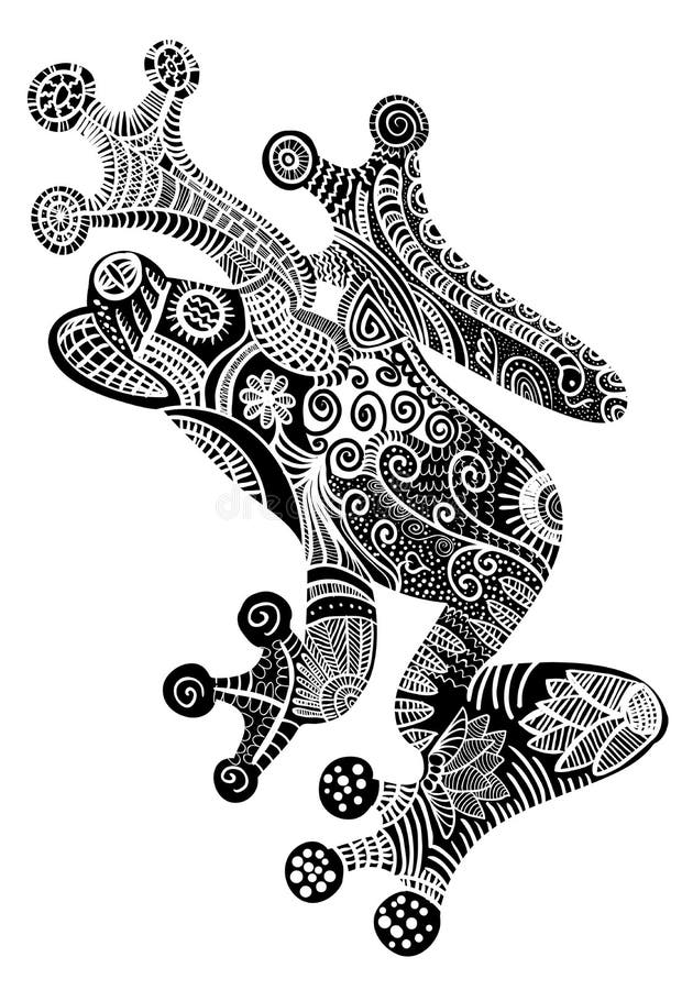 Tribal Frog Stock Illustrations – 403 Tribal Frog Stock Illustrations ...