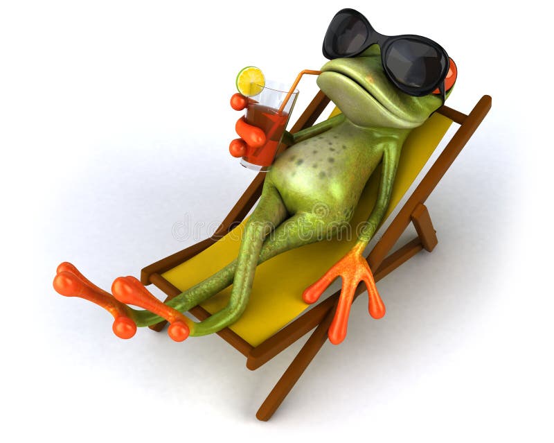 Zen frog stock illustration. Illustration of animal, peace - 5890990