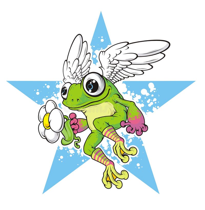 Frog Wings Stock Illustrations – 313 Frog Wings Stock Illustrations ...