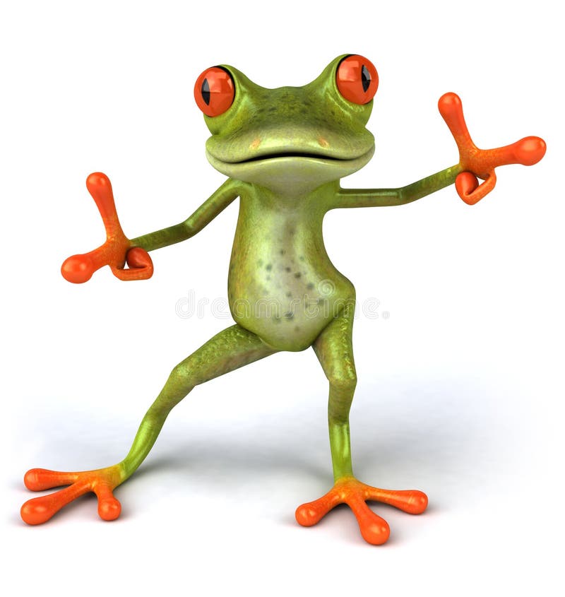 Zen frog stock illustration. Illustration of animal, peace - 5890990