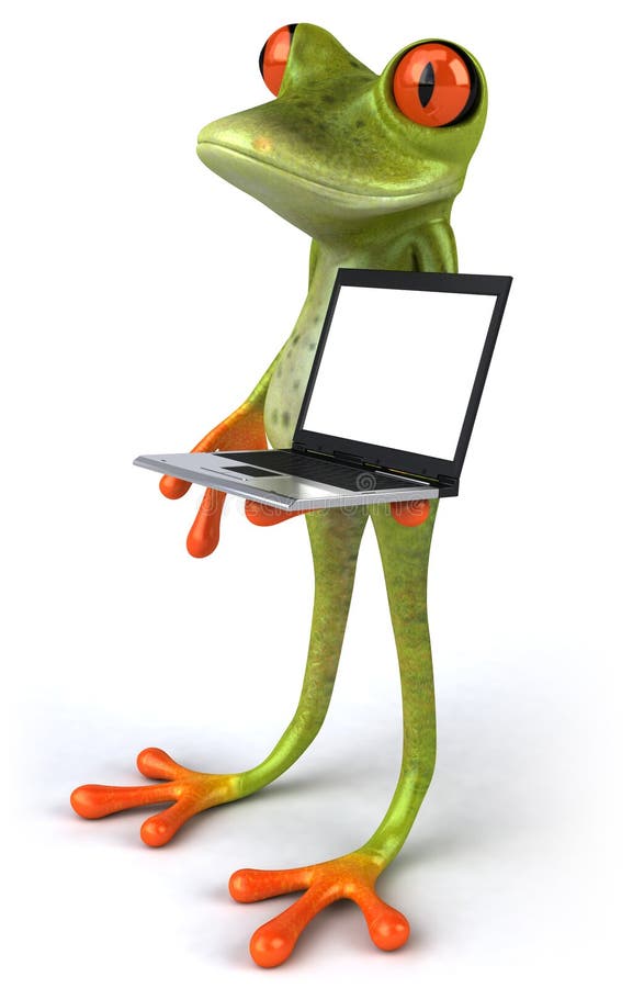 Frog Laptop Stock Illustrations – 203 Frog Laptop Stock Illustrations ...