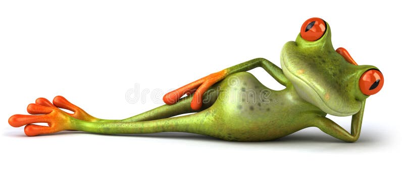 Zen frog stock illustration. Illustration of animal, peace - 5890990