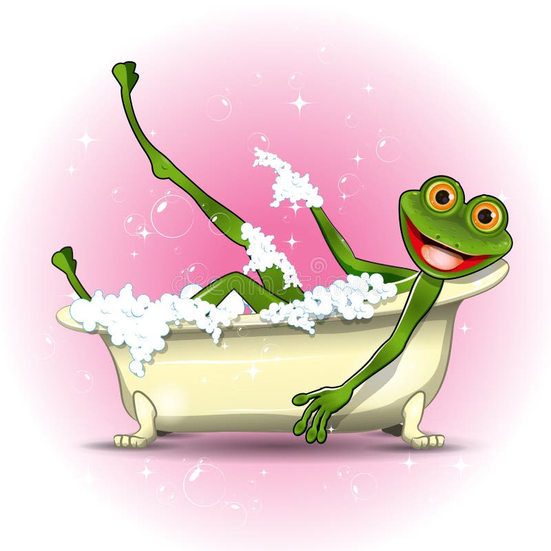 Frog Bath Stock Illustrations – 262 Frog Bath Stock Illustrations ...