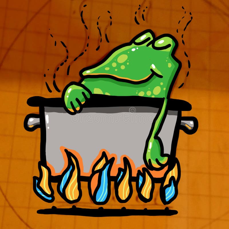 Frog Boiling Pot Stock Illustrations – 13 Frog Boiling Pot Stock ...