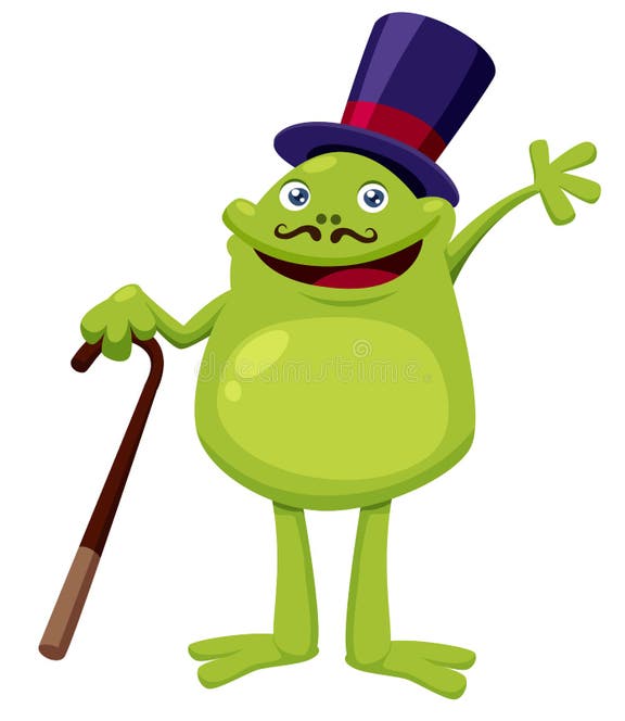 Frog cartoon stock vector. Illustration of frog, arms - 27650555