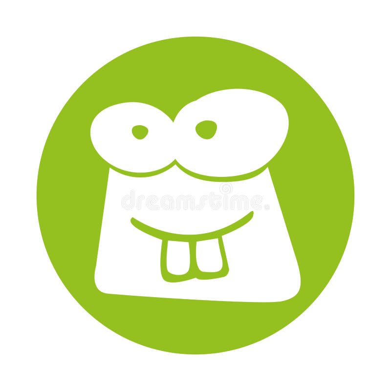 Frog comic character icon stock vector. Illustration of caricature ...