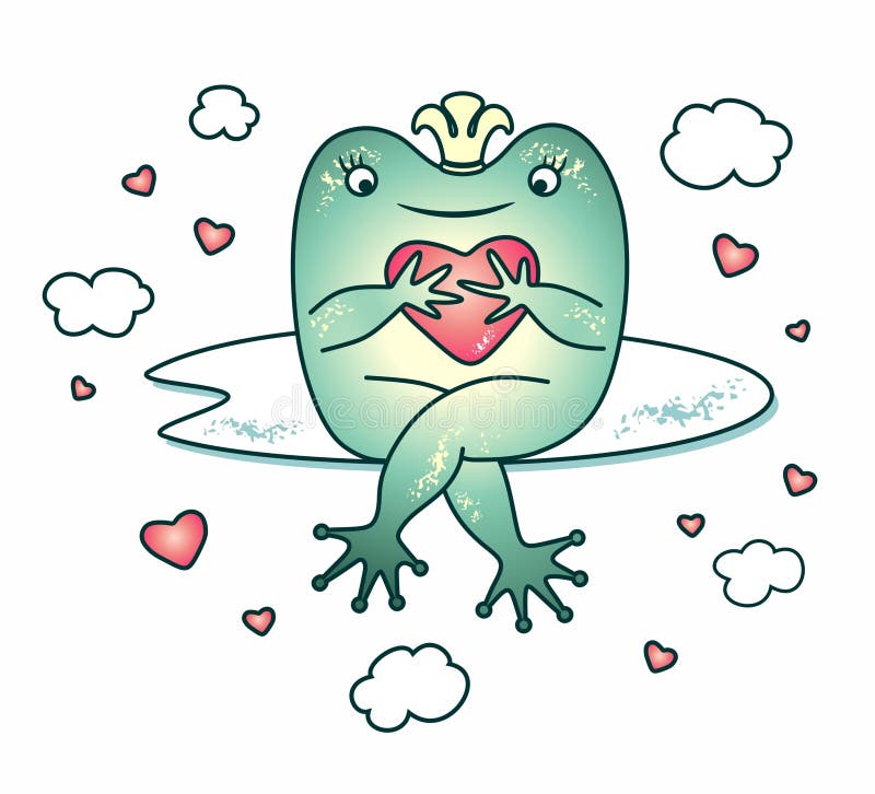 Princess Frog Vector Sketch Stock Illustrations – 80 Princess Frog ...