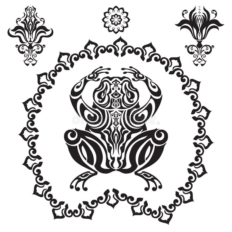 Tribal Frog Stock Illustrations – 392 Tribal Frog Stock Illustrations ...