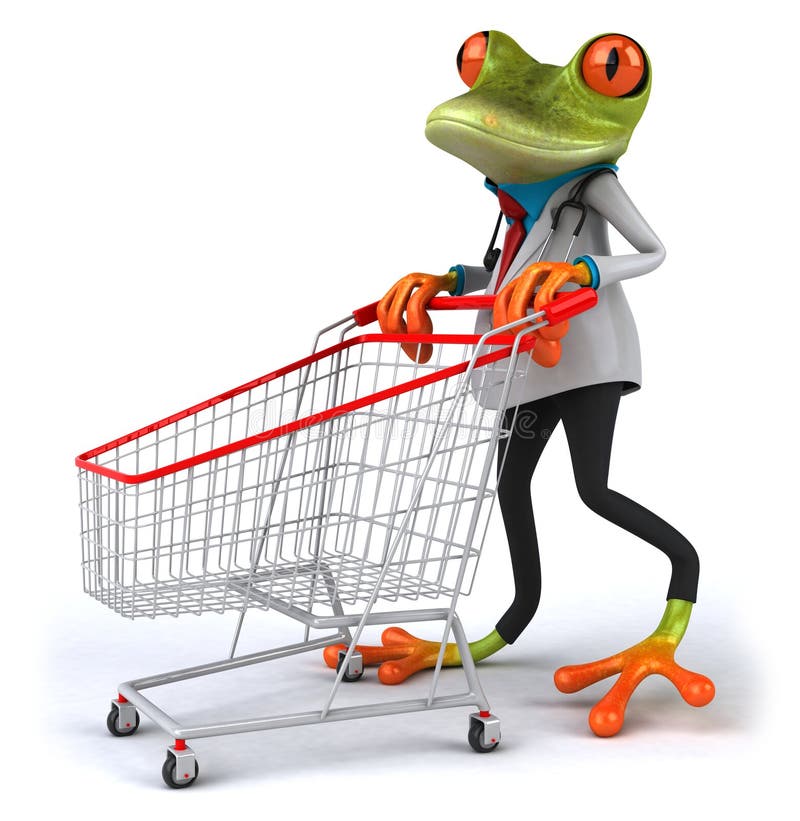 Frog doctor stock illustration. Illustration of sticky - 21421090