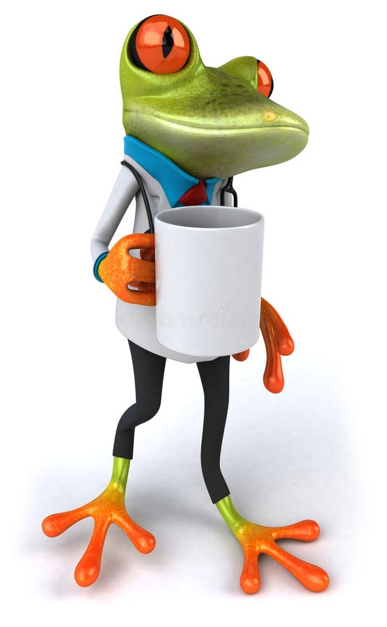 Frog doctor stock illustration. Illustration of tropical - 22677227