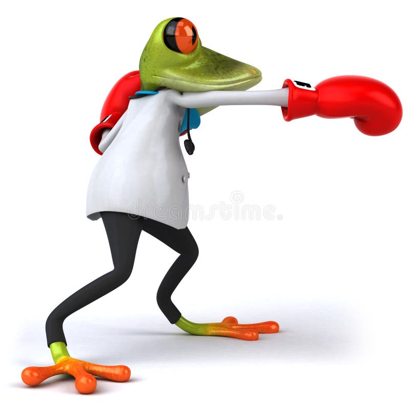 Frog doctor stock illustration. Illustration of frog - 22858300