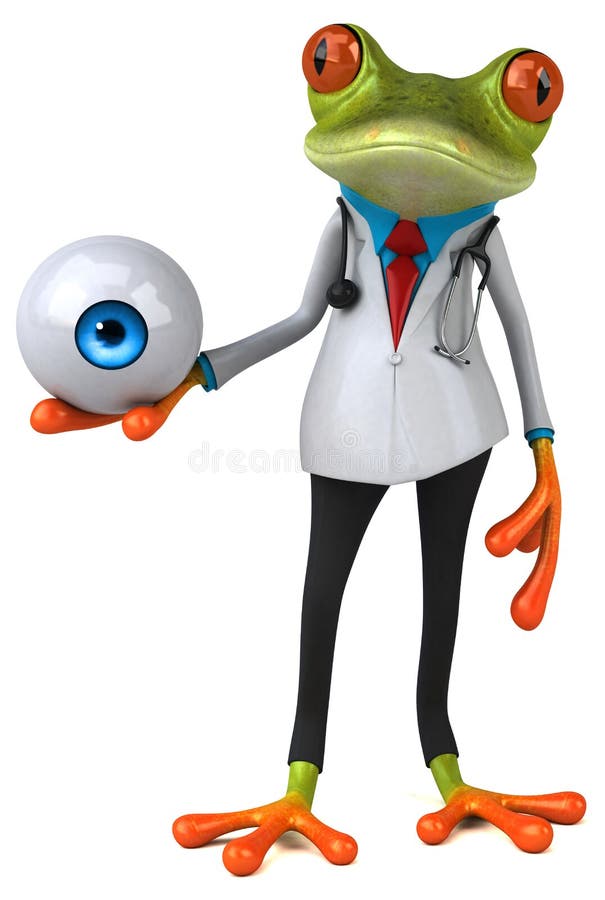 Frog doctor stock illustration. Illustration of sticky - 21461038