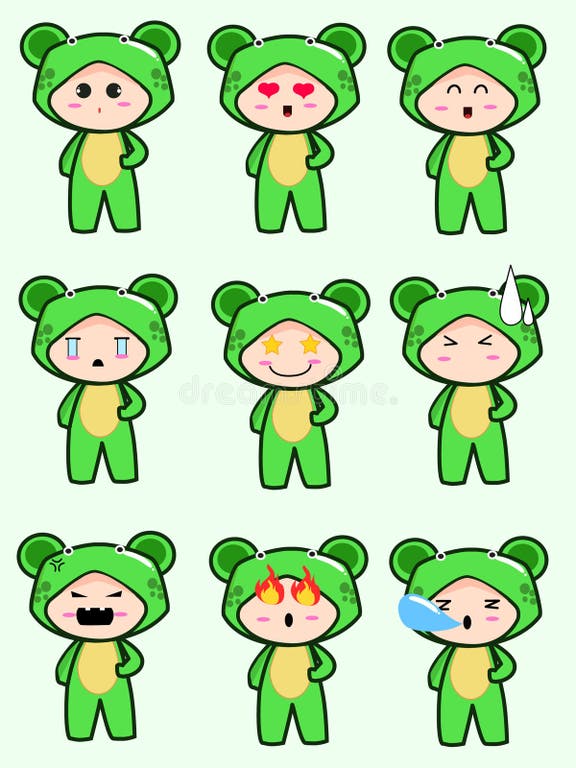 Chibi Frog Stock Illustrations – 296 Chibi Frog Stock Illustrations ...