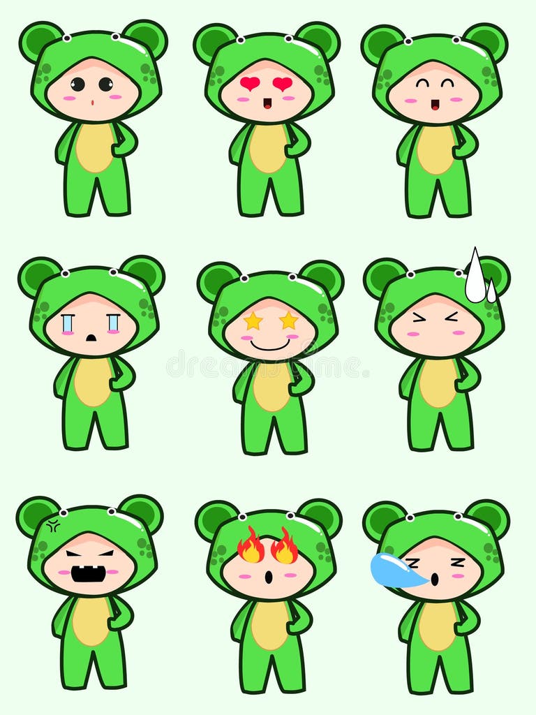 Chibi Frog Stock Illustrations – 296 Chibi Frog Stock Illustrations ...