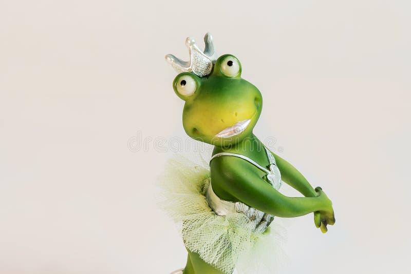 Frog Figure. Decorative Figure of a Frog Stock Photo - Image of animal ...