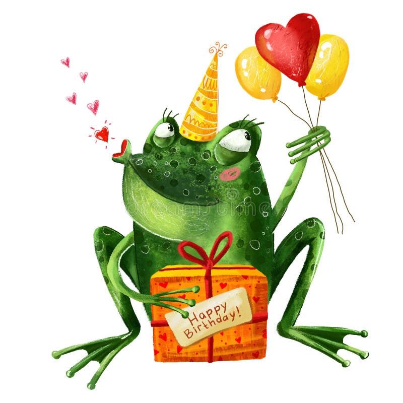 166 Frog Happy Birthday Stock Photos - Free & Royalty-Free Stock Photos ...