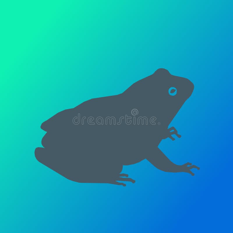 Frog graphic icon. vector stock vector. Illustration of brand - 257461545