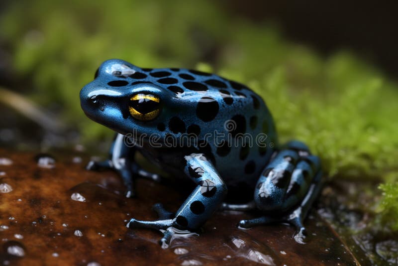 Frog on the ground stock image. Image of frog, green - 276881631