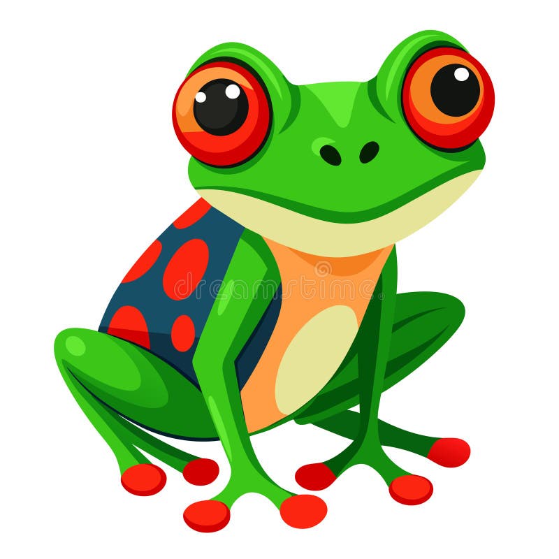 Frog Icon. Cartoon Illustration of Frog Vector Icon Stock Vector ...