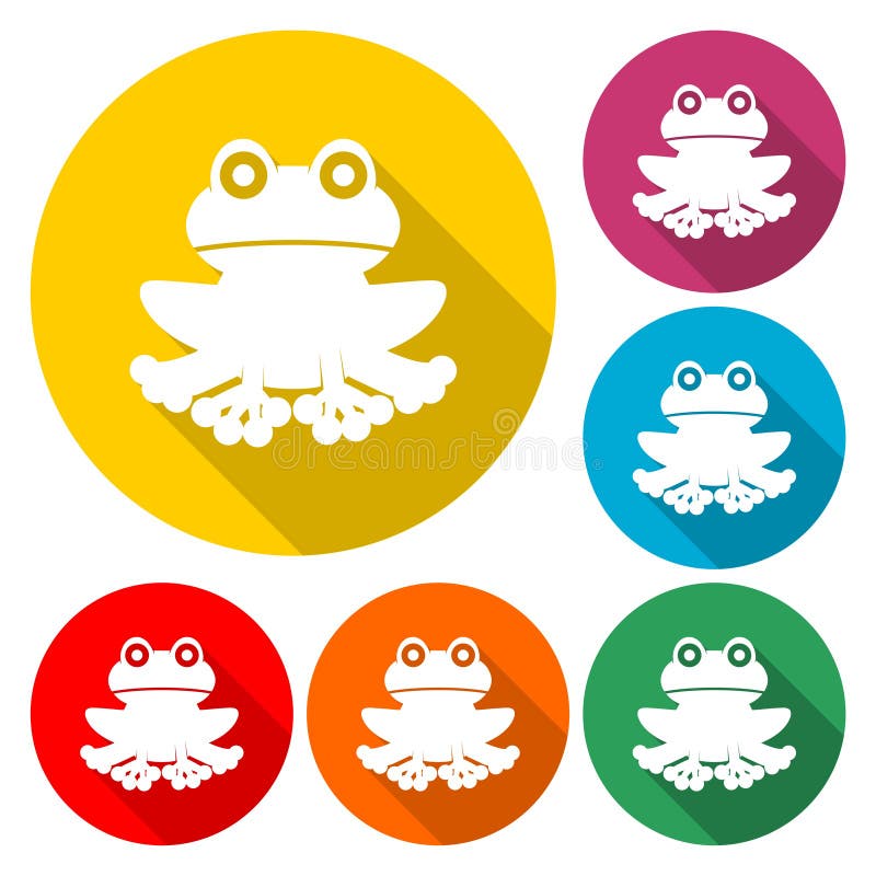 Frog Icon Logo - Illustration Stock Vector - Illustration of outline ...
