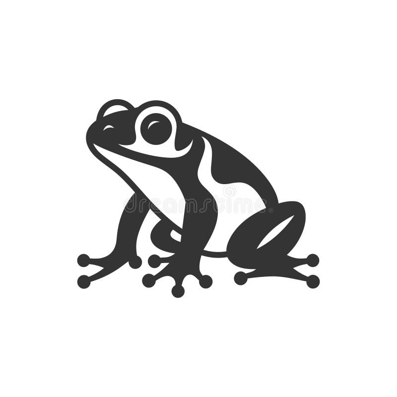 Frog icon stock vector. Illustration of font, moustache - 293140408