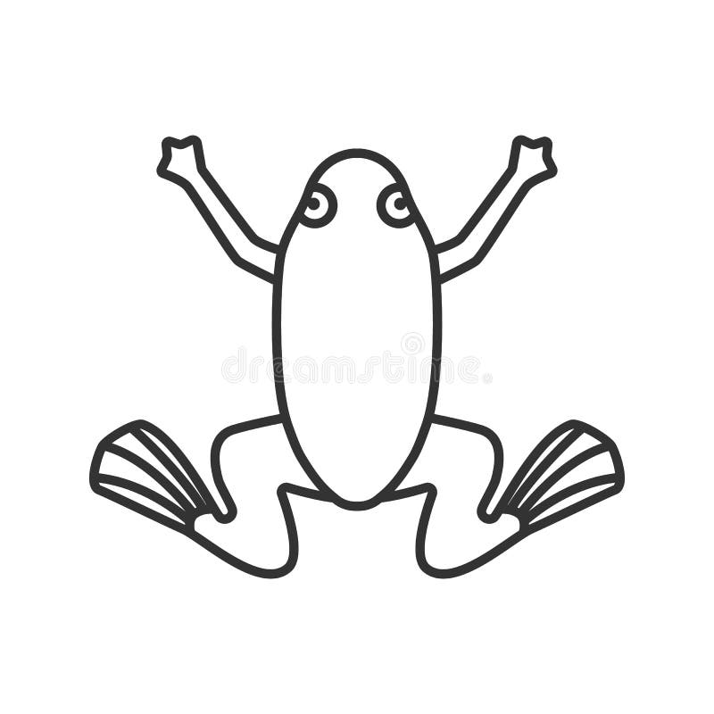 Frog Outline Stock Illustrations – 6,317 Frog Outline Stock ...