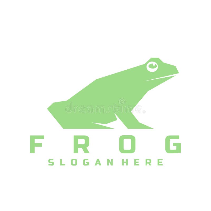 Frog logo icon design stock vector. Illustration of elegant - 209782392