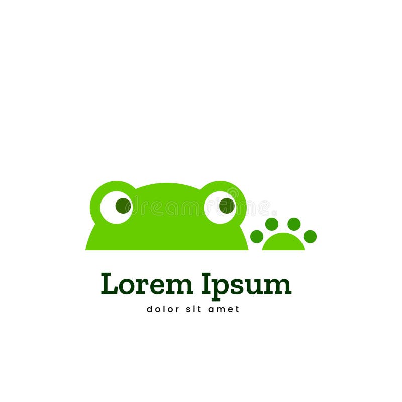 Frog Logo Icon Symbol stock vector. Illustration of icon - 226732935