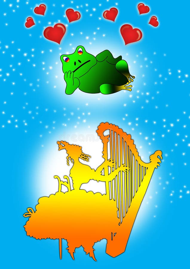 Frog And Music Picture. Image: 3253656