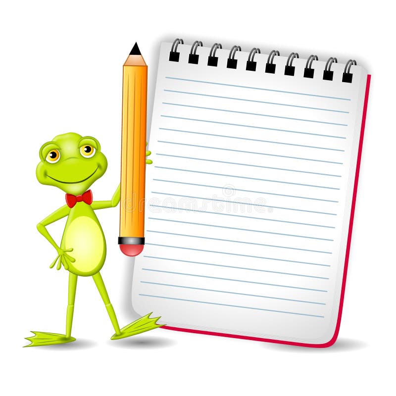 Happy Frog on Lilypad stock illustration. Illustration of graphic - 6438683