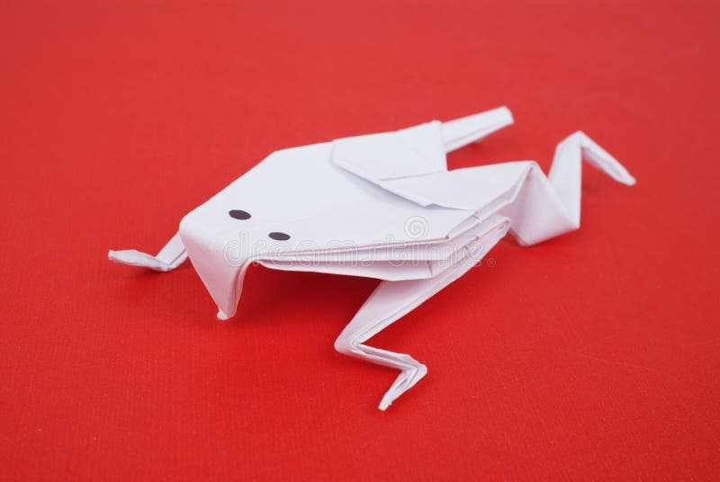 Frog paper stock photo. Image of paper, decoration, craft - 20483228