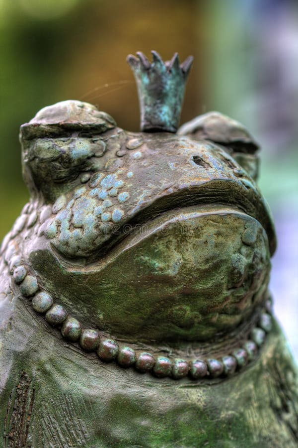 Frog prince stock image. Image of ornament, statue, frog - 22981309